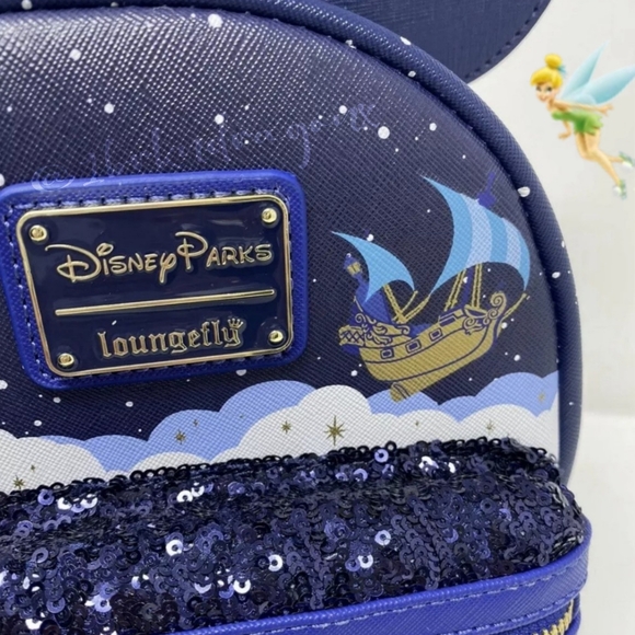 Disney | Bags | Disney Peter Pan Anniversary Birthday Backpack Limited ...